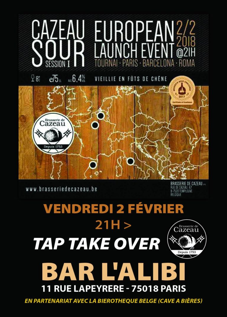 La brasserie de Cazeau • La Bièrothèque belge